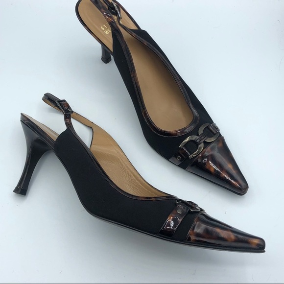 Stuart Weitzman | Shoes | Stuart Weitzman Vintage Tortoise Black Heels ...
